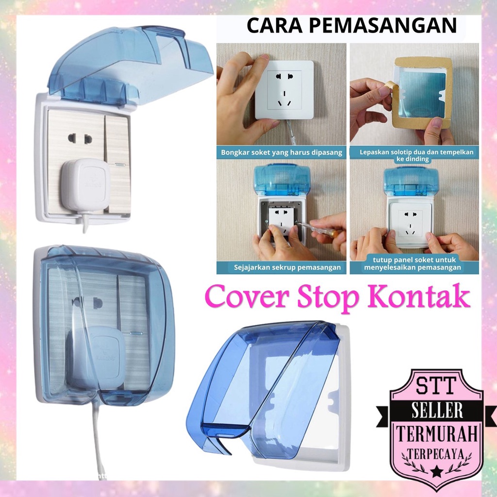 Jual STT Penutup Stop Kontak Listrik Cover Pelindung Colokan Kabel ...