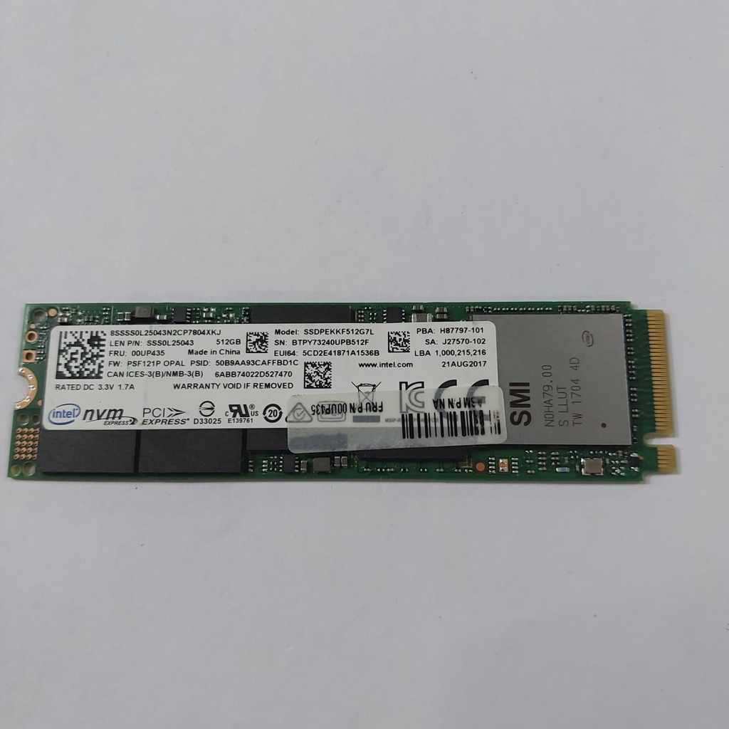 Jual SSD M.2 NVME INTEL 512GB | Shopee Indonesia