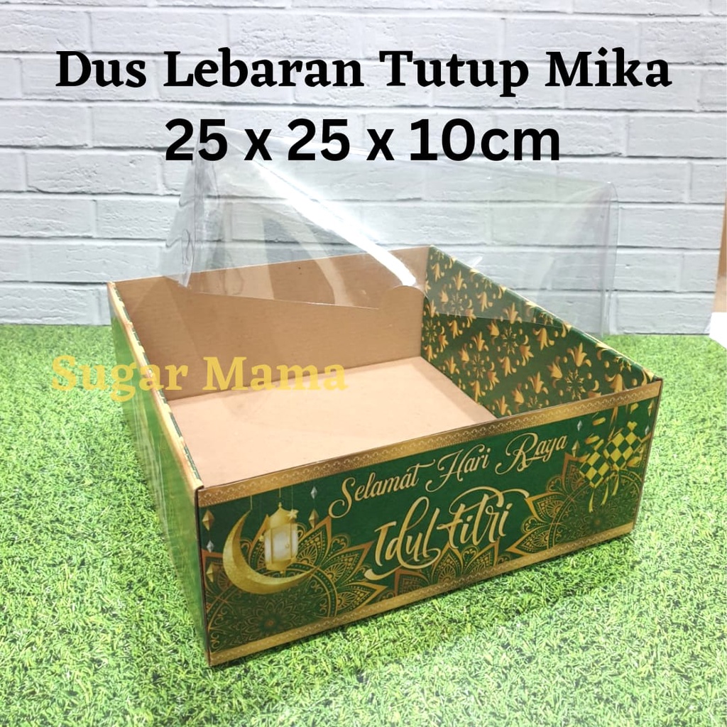 Jual Dus Lebaran 25 x 25 x 10 cm FULL MIKA hampers parcel cake box idul ...