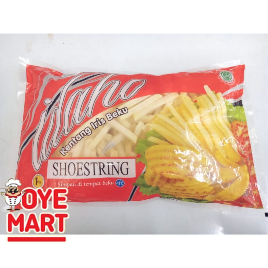 Jual IDAHO SHOESTRING 1KG KENTANG GORENG BEKU/FRENCH FRIES | Shopee Indonesia