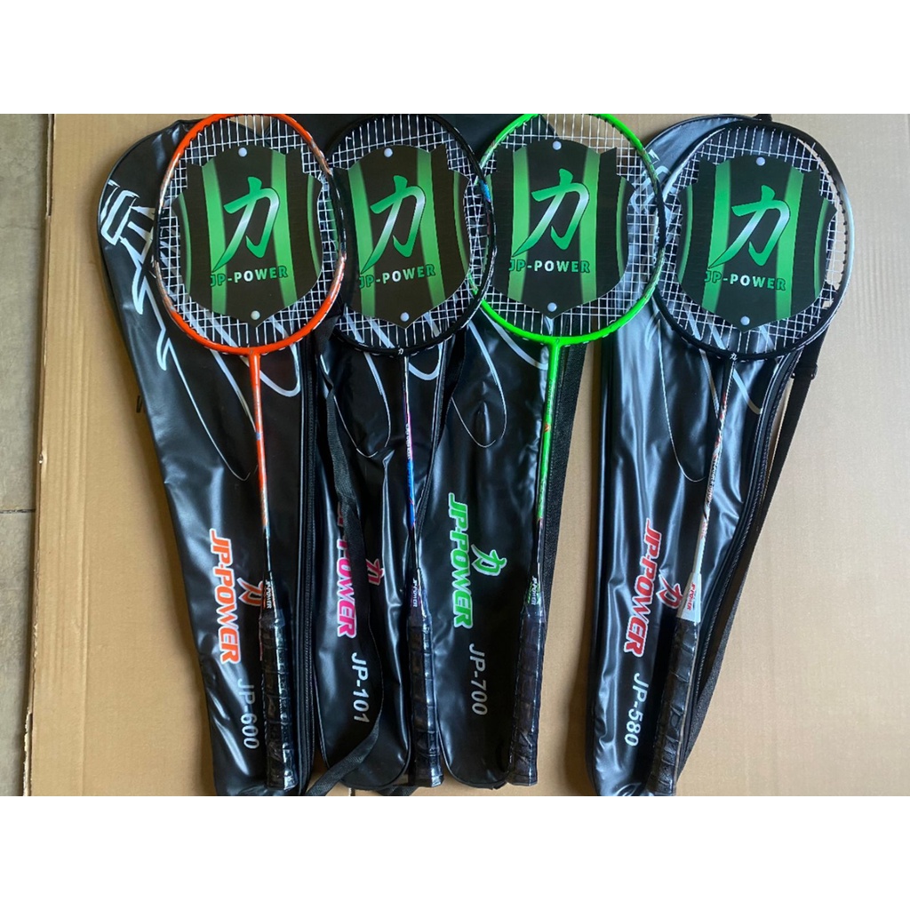 Jual RAKET BADMINTON SENAR JP POWER FREE GRIP HANDUK DAN TAS MURAH ...