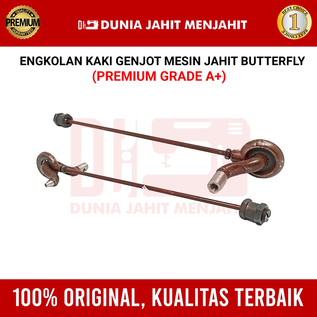 Jual Engkolan Kaki Genjot Mesin Jahit Butterfly Grade A+ | Shopee Indonesia
