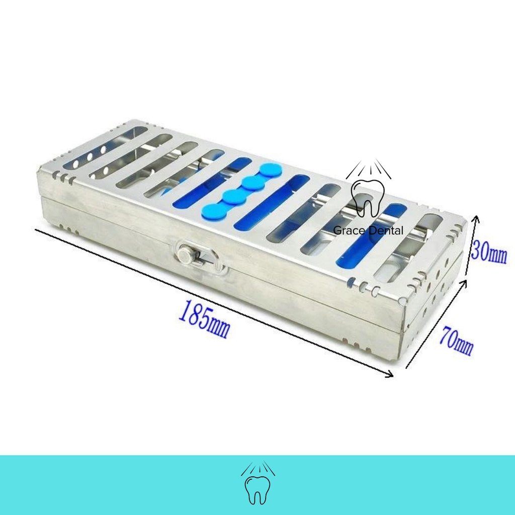 Jual Dental Instrumen Autoclave Sterilization Cassette Rack Box Tray ...