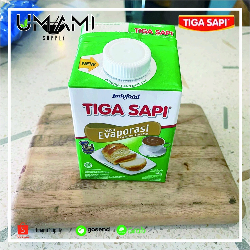 Jual Tiga Sapi - Susu Evaporasi - 500ml | Shopee Indonesia