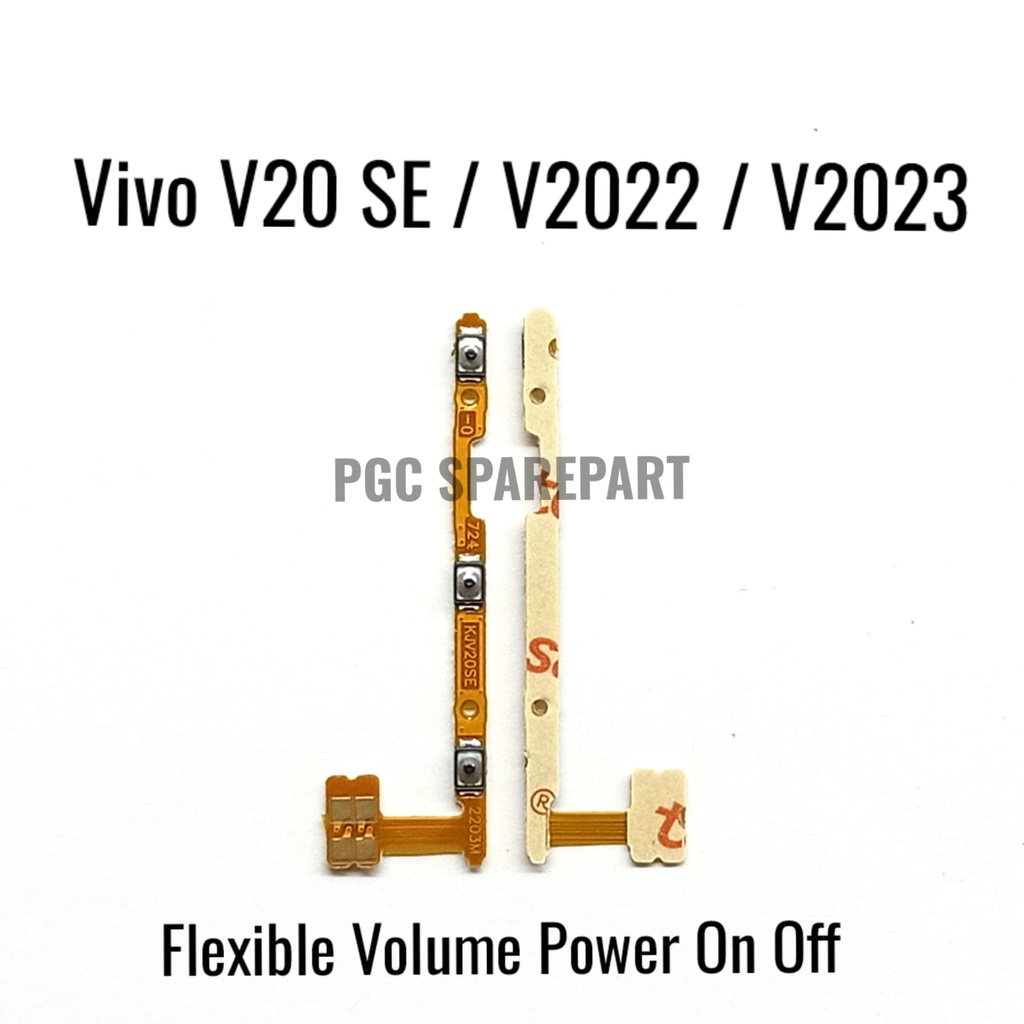 Jual Original Flexible Konektor Volume Power On Off Vivo V20 SE / V2022 ...