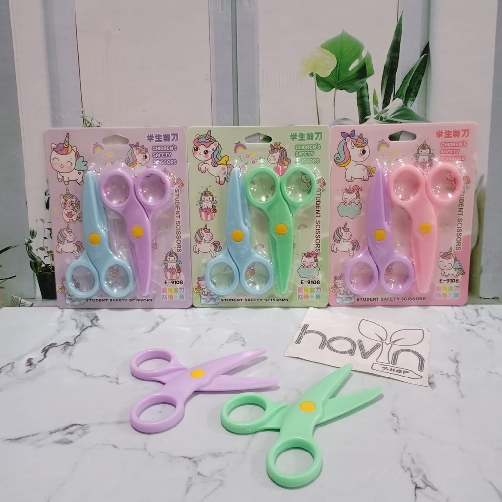 Jual GUNTING/SCISSORS KIDS/gunting fancy anak SANRIO KUROMI CINNAMOROLL ...