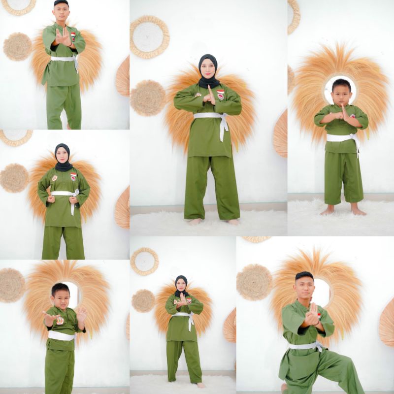 Jual BAJU ASAD PERSINAS/SERAGAM ASAD/PERSINAS ASAD/SERAGAM PENCAK SILAT ...