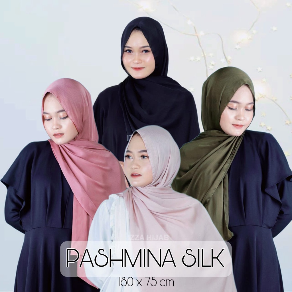 Jual PASHMINA SILK CREDENZA pashmina cradenza silk pasmina malay Pashmina cardenza pasmina ...