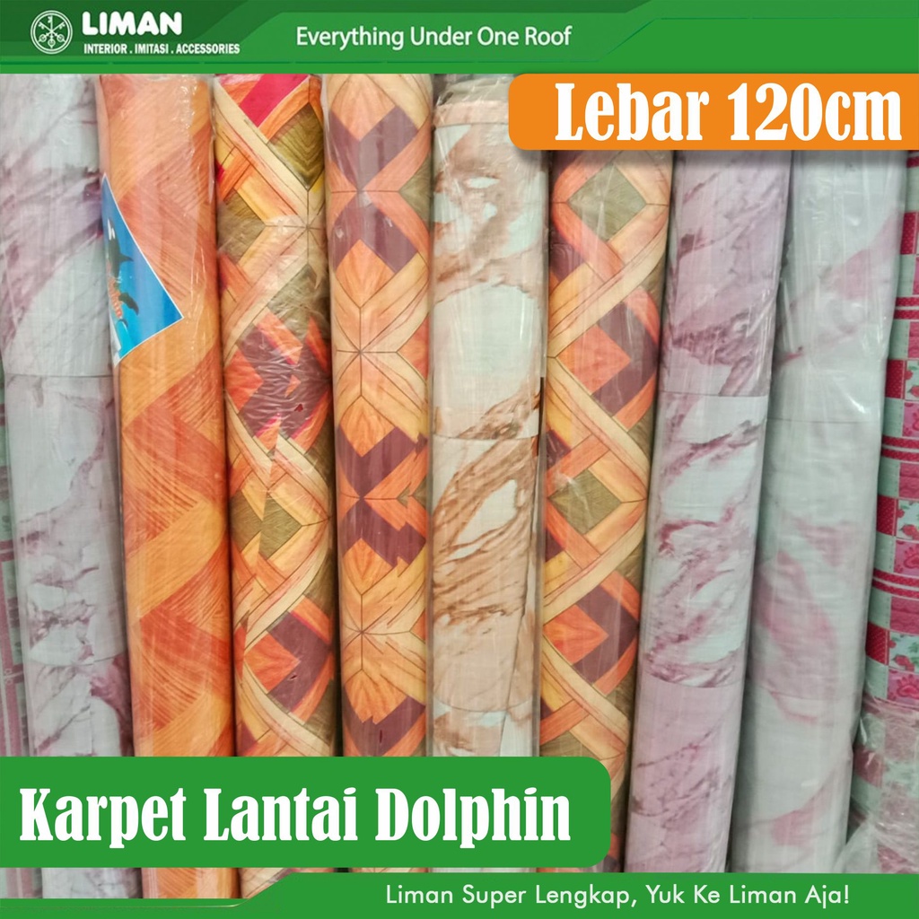 Jual Karpet Lantai Dolpin (Lebar : 120 cm) | Shopee Indonesia