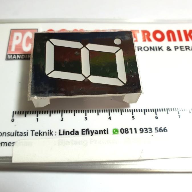 Jual SEVEN SEGMEN ANODA 1,2 inch 4 cm x 3 cm pcmelektr812 Ayo Beli ...