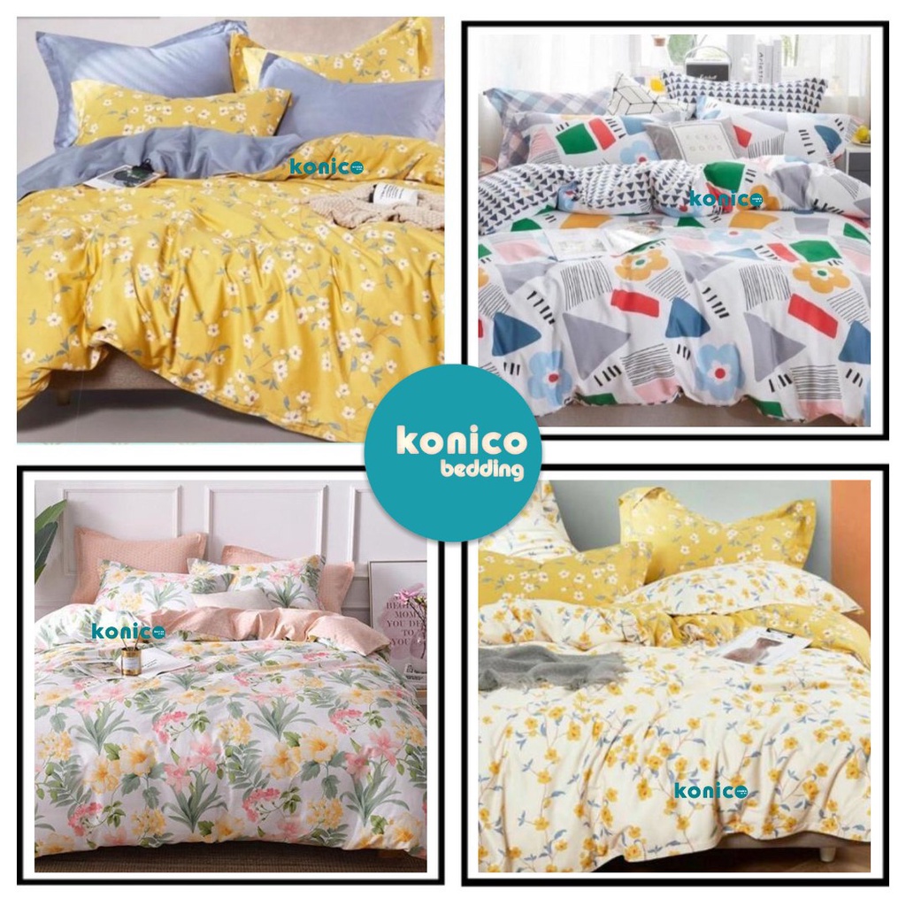 Jual KONICO kain Katun sprei Meteran motif Bunga NATALIE Murah vol 12 (kain meteran) | Shopee ...