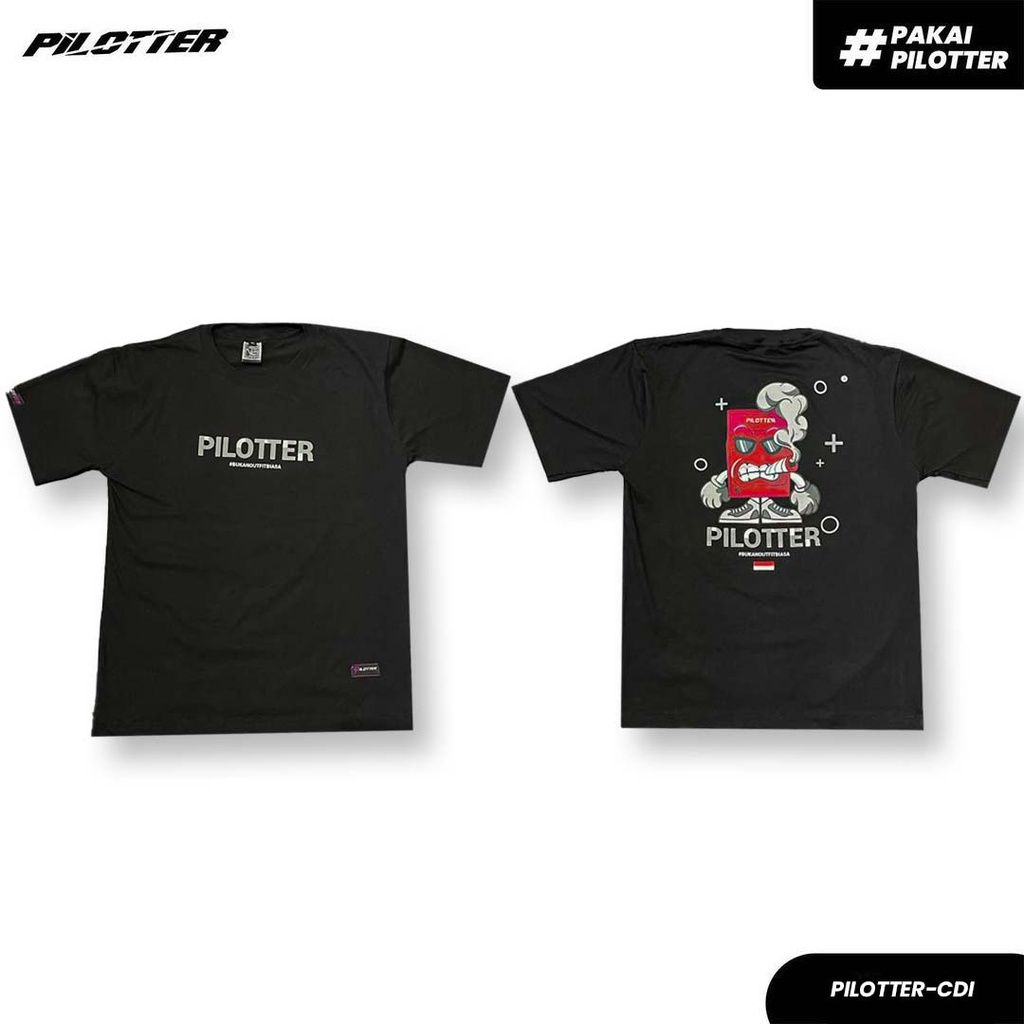 Jual KAOS PILOTTER CDI ORIGINAL FREE STIKER KAOS PILOTER CDI ORIGINAL ...