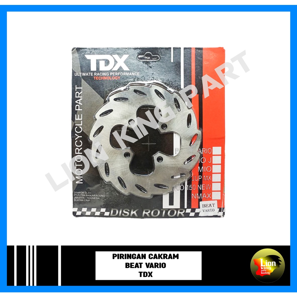 Jual PIRINGAN CAKRAM BEAT VARIO MERK TDX | Shopee Indonesia