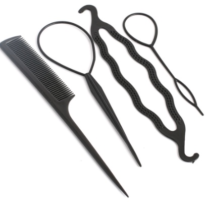 Jual Set Alat Salon Hair Styling Sanggul Rambut 4 Pcs - Termurah ...