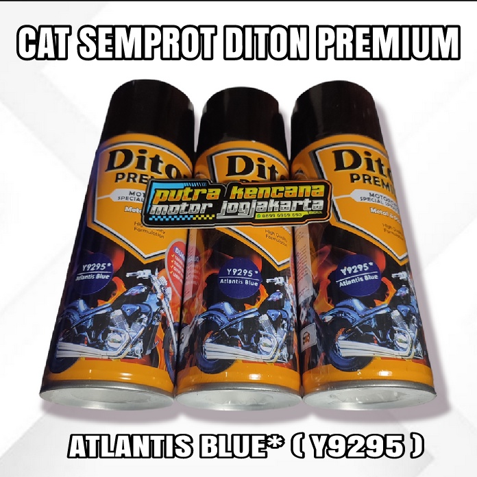 Jual CAT SEMPROT DITON PREMIUM - ATLANTIS BLUE* ( Y 9295 ) - CAT BODY ...