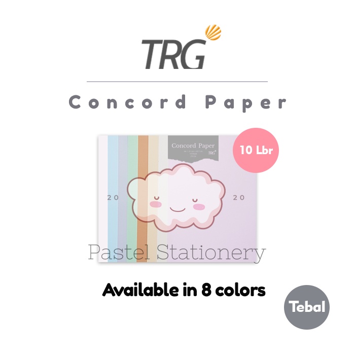 Jual TRG Kertas Concord Concorde Paper A4 Tebal 210gr Isi 10 Lembar ...