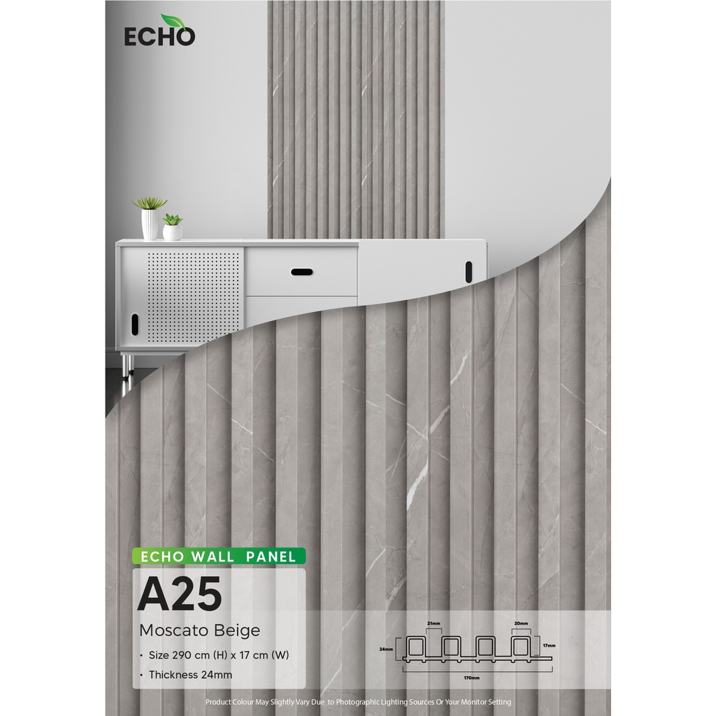 Jual Wallpanel Echo Wood / Wall 3D Panel Salur Motif Kayu Tinggi 145 cm | Shopee Indonesia