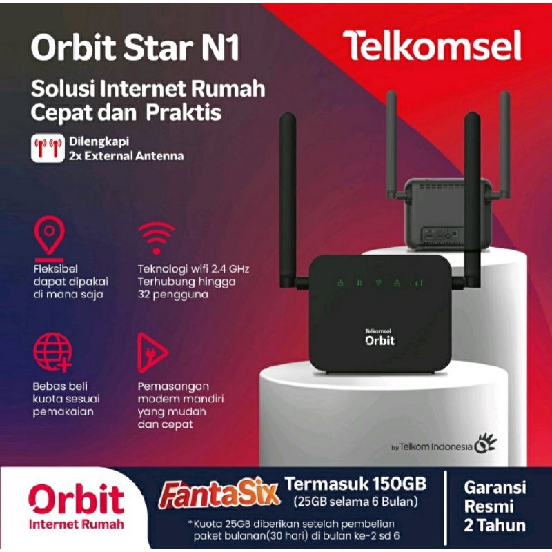 Jual MODEM ORBIT STAR N1 (TINGGAL YANG STAR LITE) | Shopee Indonesia