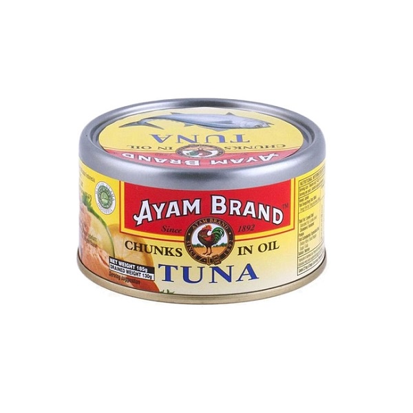Jual AYAM BRAND TUNA CHUNKS IN OIL 150 GR | Shopee Indonesia