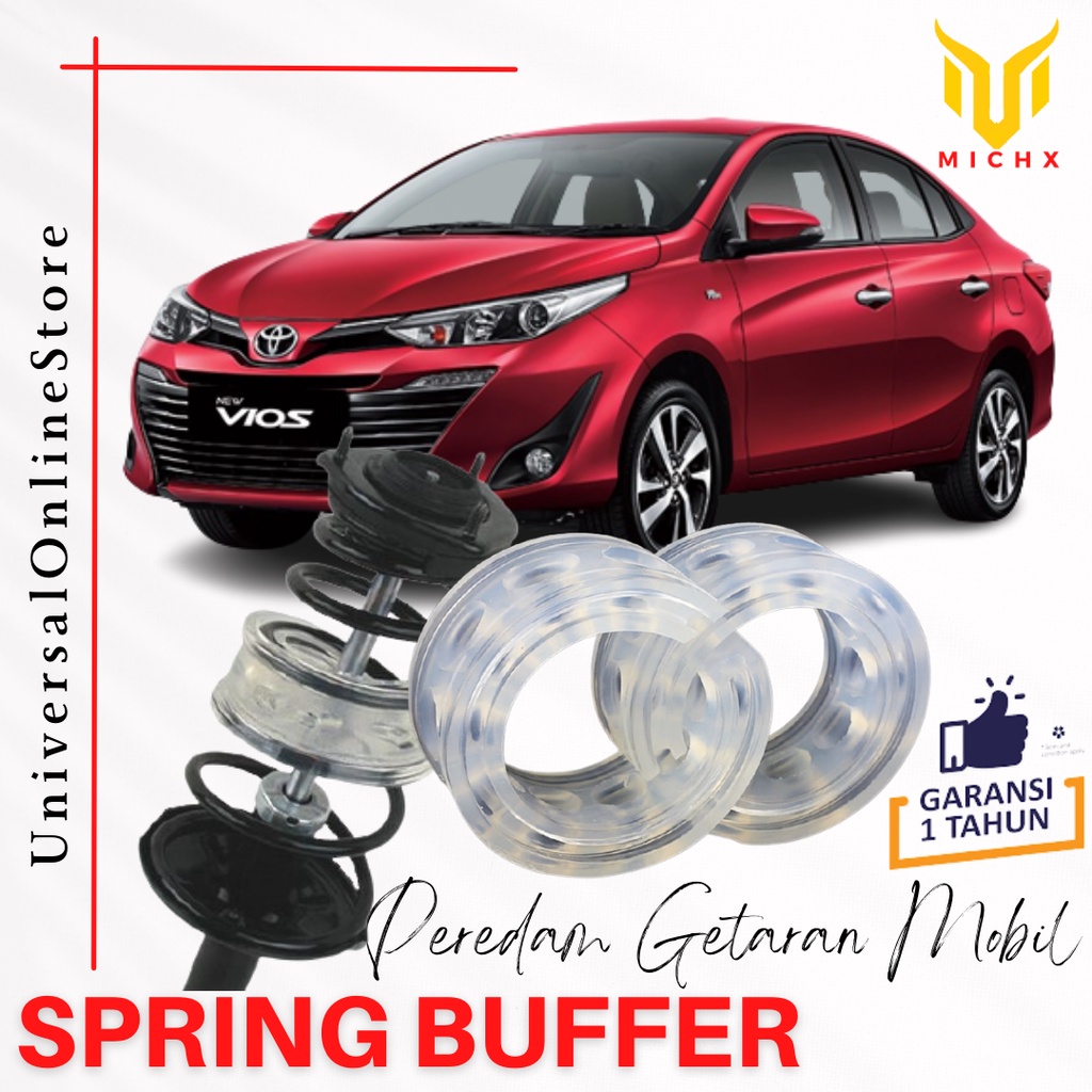 Jual PAKET Depan Belakang Spring Buffer Toyota Vios Sport Damper ...