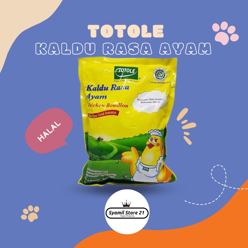 Jual TOTOLE PENYEDAP RASA KALDU AYAM 40 GR HALAL | Shopee Indonesia