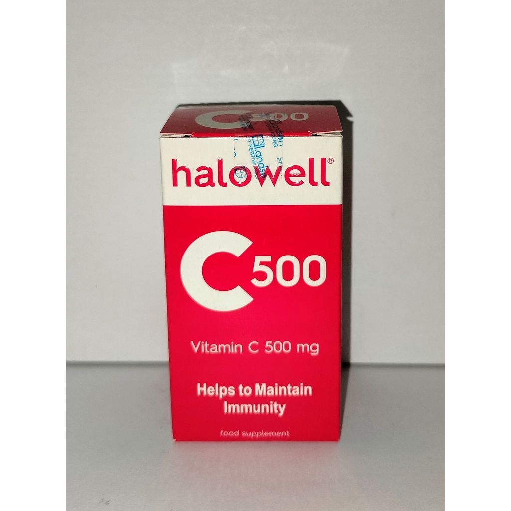 Jual HALOWELL C 500MG 1 BOTOL 30 TABLET | Shopee Indonesia