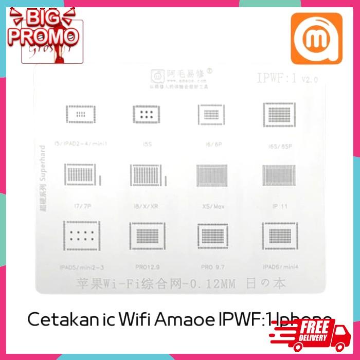 Jual Plat Cetakan Ic Wifi Amaoe Ipwf1 For Iphone Ipad Original Ipwf 1 Bayar Di Tempat | Shopee ...