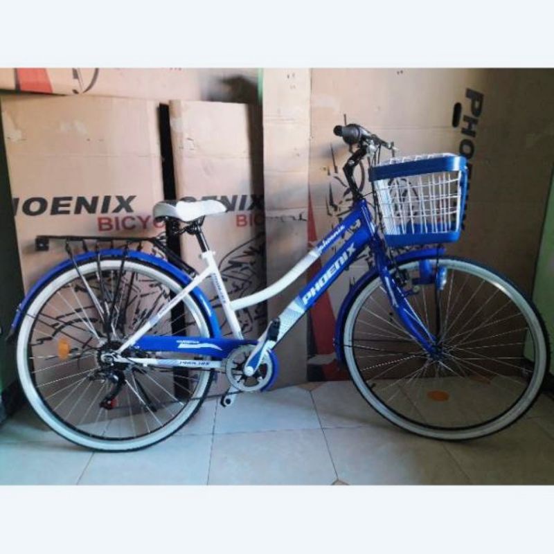 Jual Sepeda Mini Phoenix 26 Inch Fullset Keranjang | Shopee Indonesia