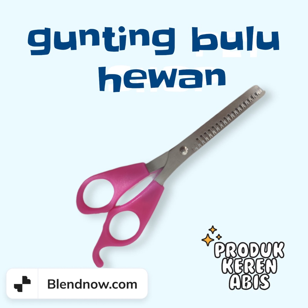 Jual Gunting trimming potong bulu grooming hewan anjing kucing | Shopee ...