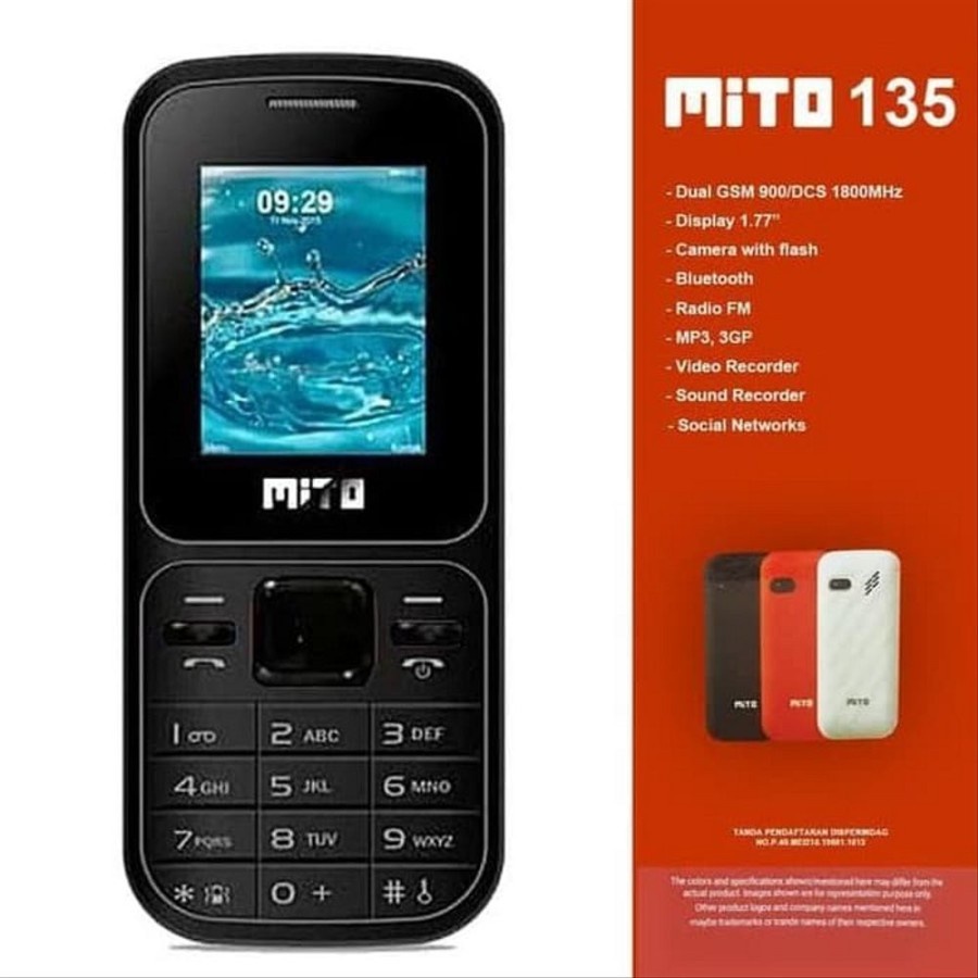 Jual Hp Mito 135 Promo Murah Cuci Gudang (BUKAN SMARTPHONE/ BUKAN ...