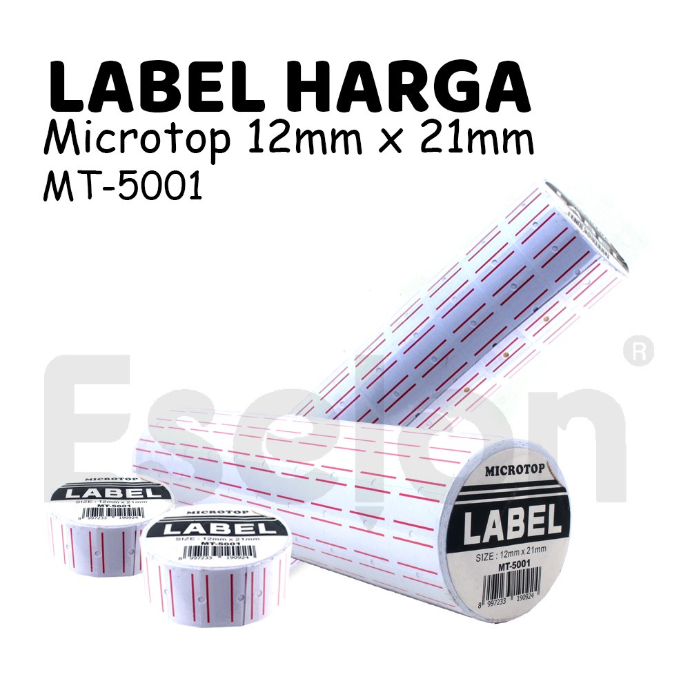 Jual 10roll Label Harga / Refill Label Roll Harga / Price Label ...