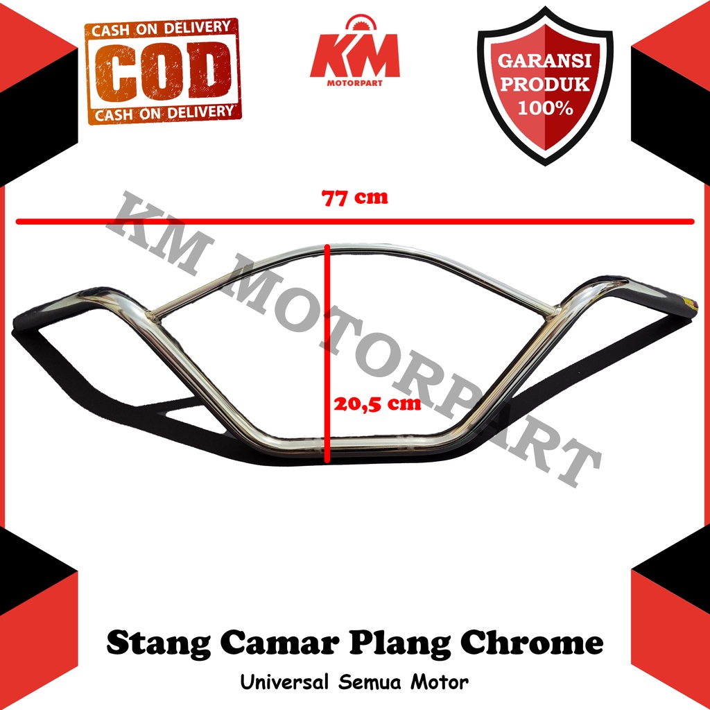 Jual Stang Camar Modif British Style Bar Custom Racing Universal Motor ...