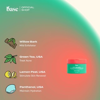 Jual BASE Daily Renewal Natural Exfoliating Pads Mengangkat Kotoran ...