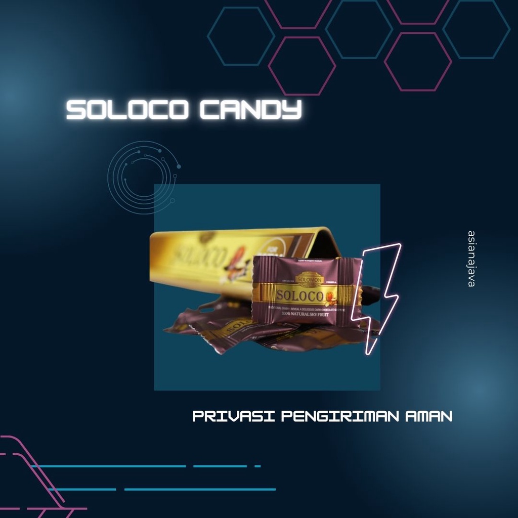 Jual permen soloco asli 1 kaleng isi 12 pc original candy | Shopee ...