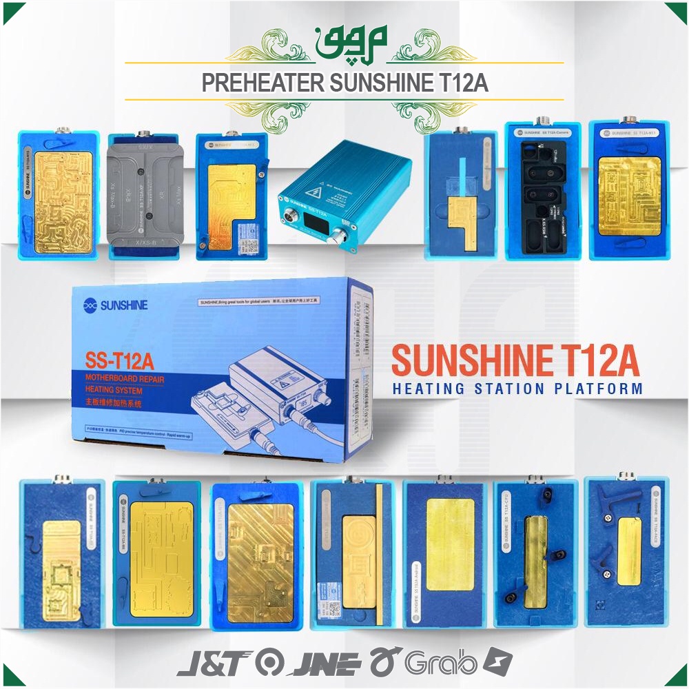 Jual Preheater Sunshnine T12A For X3/ XS/ M6/ CPU/ FACE/ ANDROID/ Frame ...