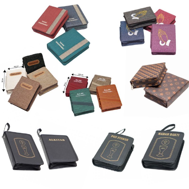 Jual Sampul Alkitab + Sampul Kidung Jemaat Kecil Aneka Cover Tas ...