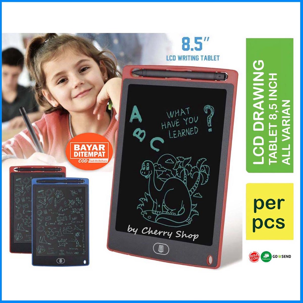 Jual [TABLET 8,5 INCH | PER PCS] LCD Drawing Writing Tablet 8.5 Inch ...