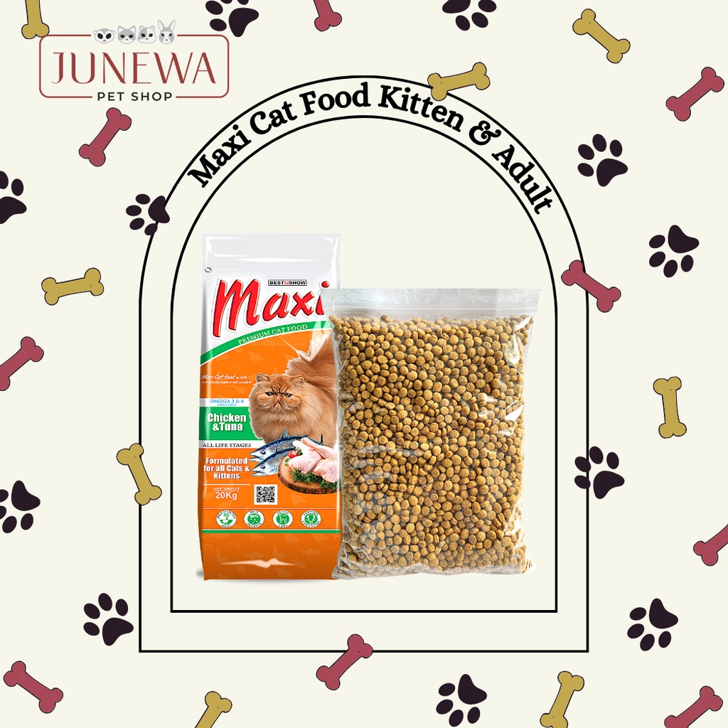 Jual Maxi Cat Food Makanan Kucing Maxi Kitten Adult | Shopee Indonesia