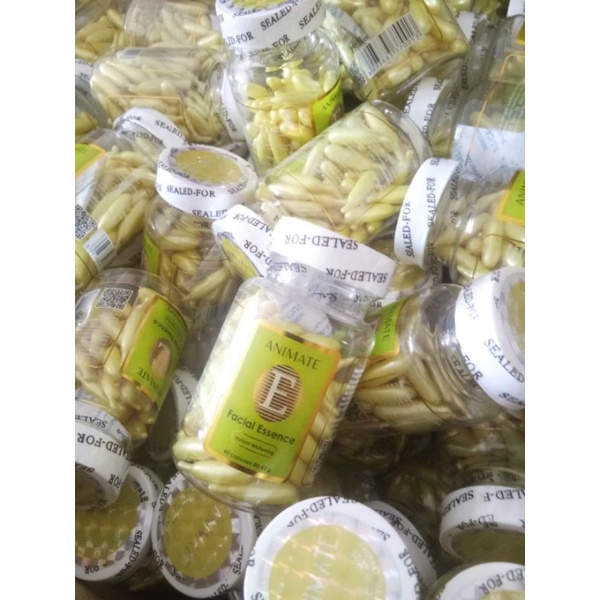 Jual Animate Serum wajah/Aniamte serun esenes kapsul isi 60pcs | Shopee ...