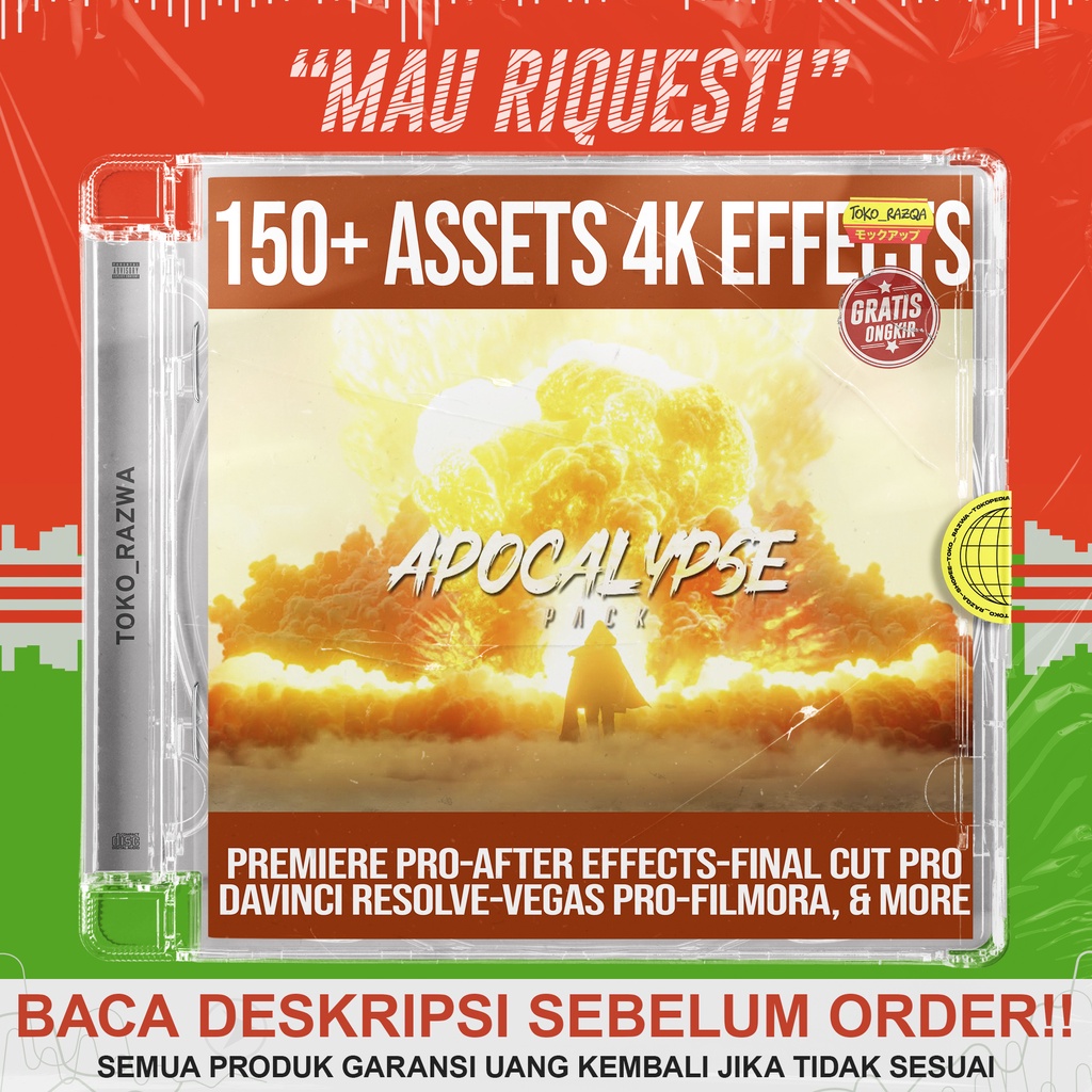 Jual 150+ Assets 4K Effects - APOCALYPSE Pack - Bigfilms | Shopee Indonesia