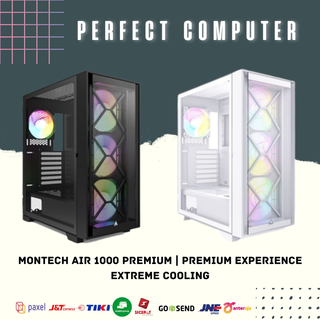 Jual MONTECH AIR 1000 Premium | Premium Experience Extreme Cooling | Shopee Indonesia