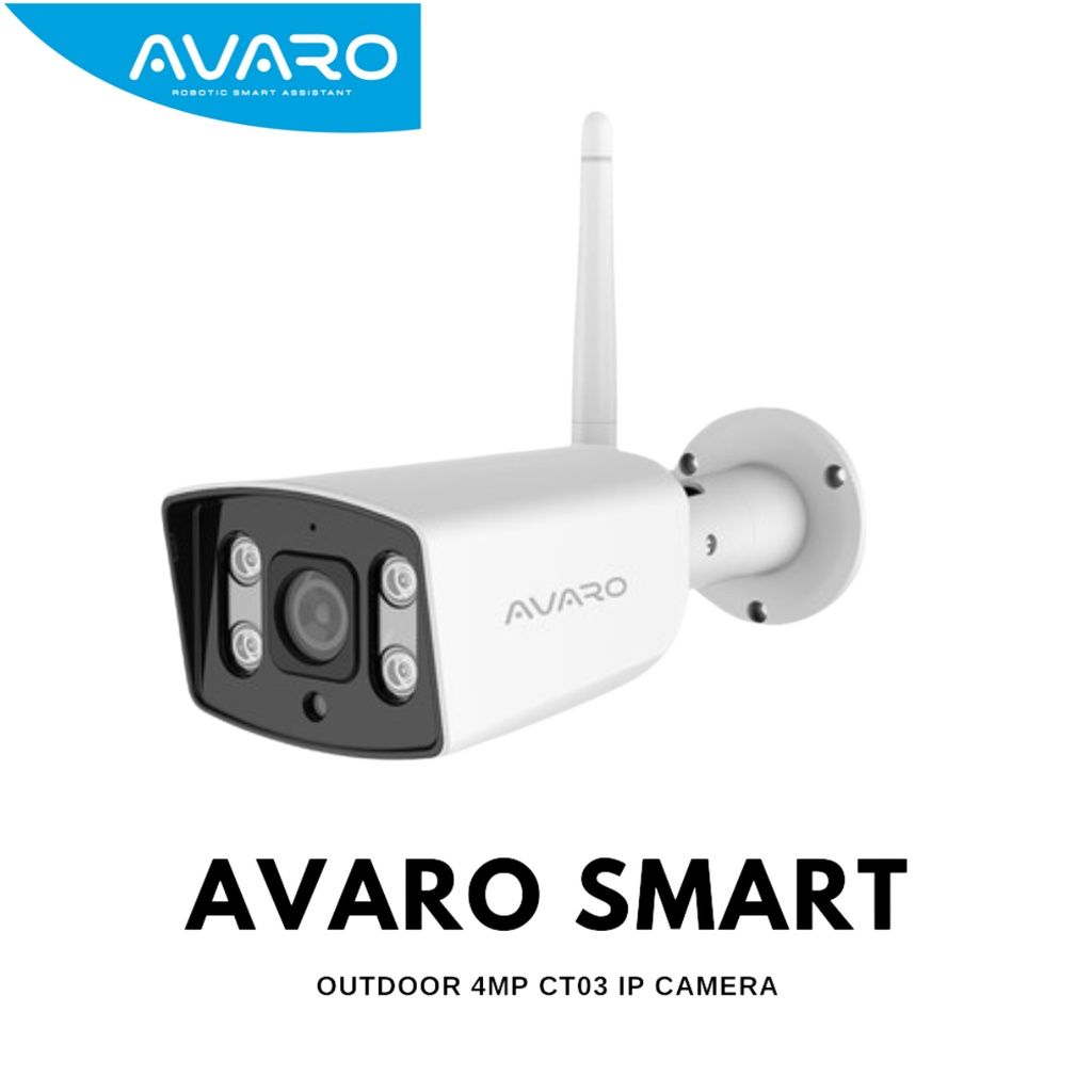 Jual AVARO Smart Camera 4MP Outdoor Smart CCTV WiFi IP Camera 2K Full ...