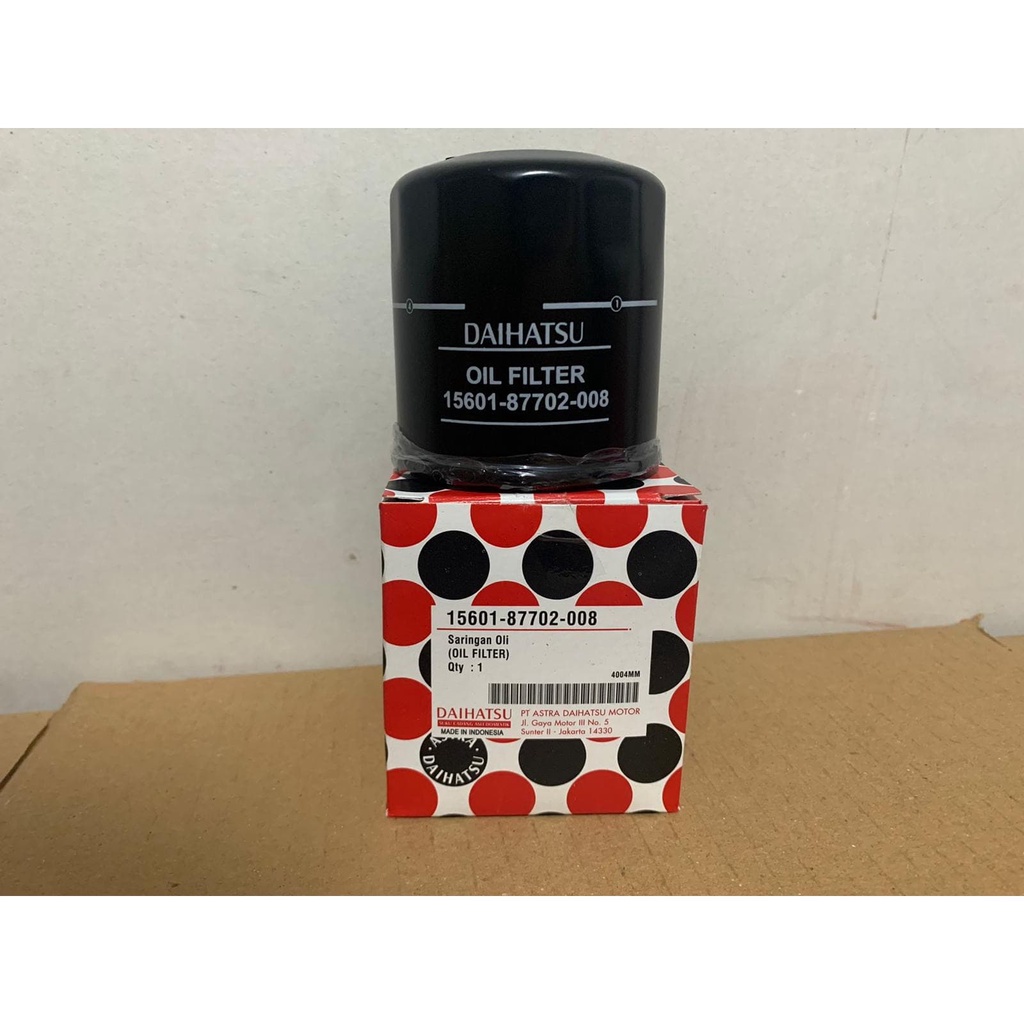 Jual Filter Oli Avanza Xenia Agya Ayla Rush Terios 15601-87702-008 ...