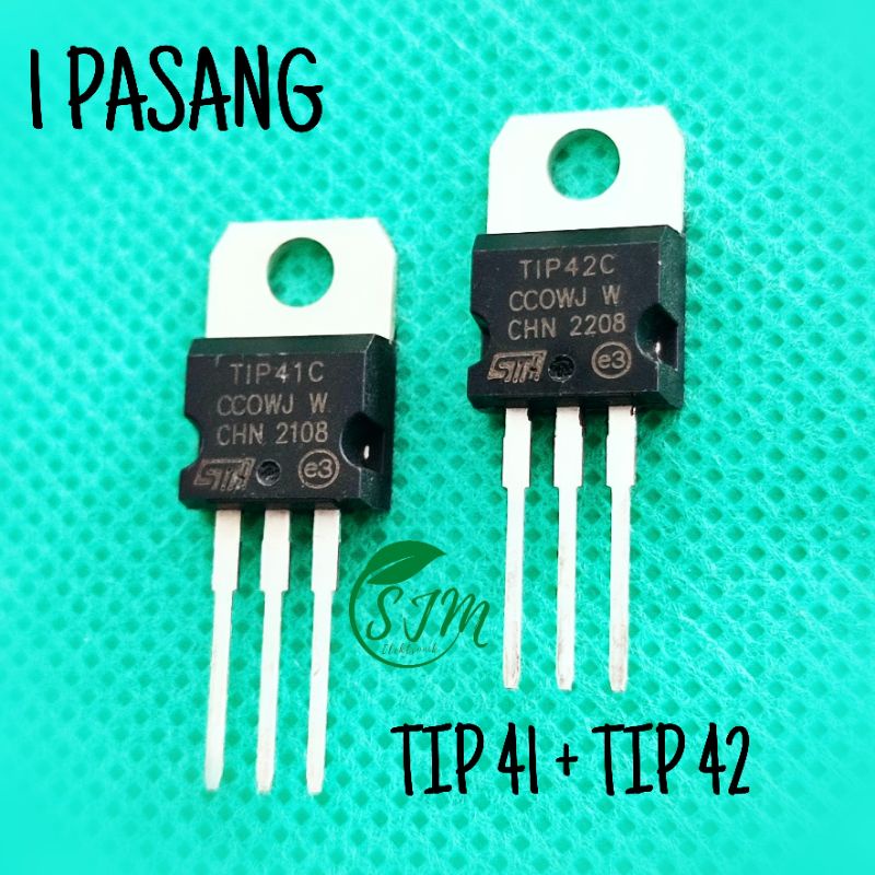 Jual 1 set TRANSISTOR TIP 41 TIP 42 ST2 | Shopee Indonesia