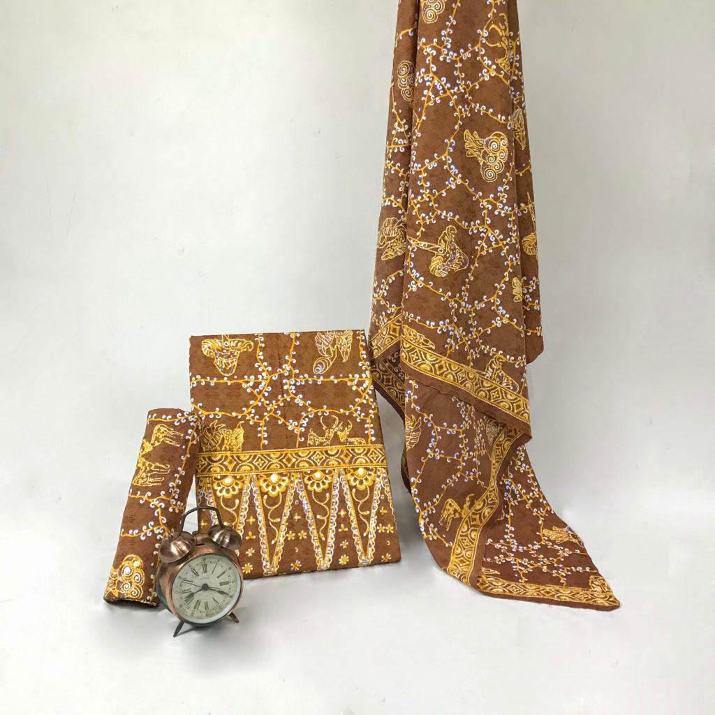 Jual HANDAYANI GEULIS Sarimbit Batik Bogor Motif Bogor Pisan Dobbi ...