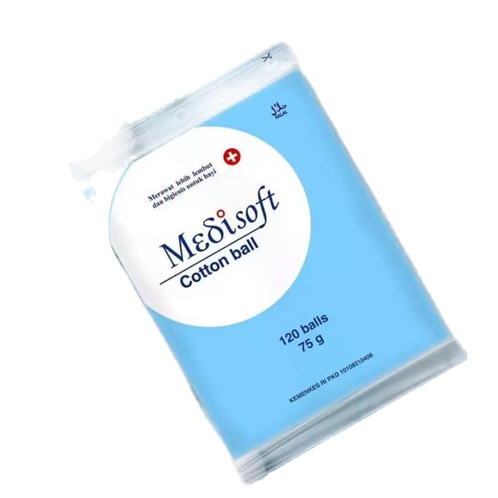 Jual Medisoft Cotton Ball - 120 Balls 75g | Shopee Indonesia