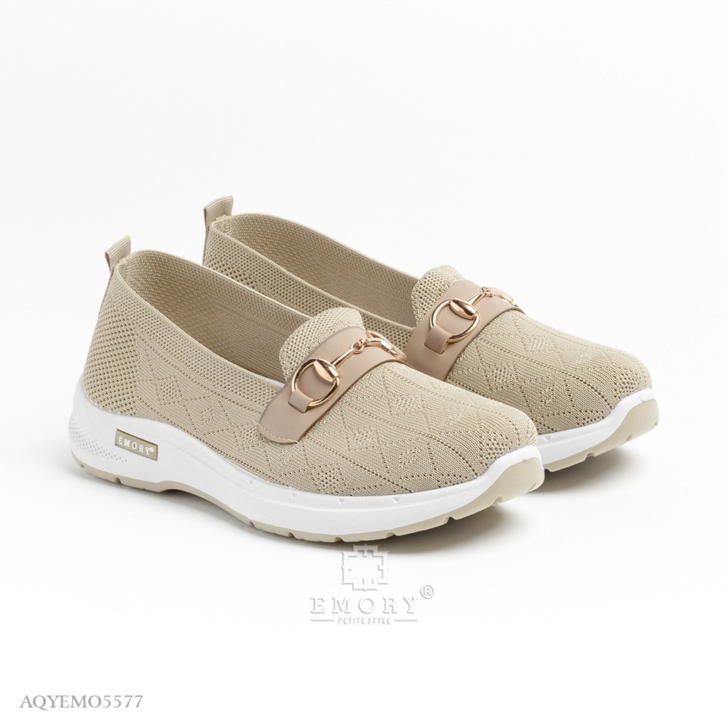 Jual EMORY STYLE Ravy AQYEMO5577 SEPATU FLAT WANITA Slip on rajut ...