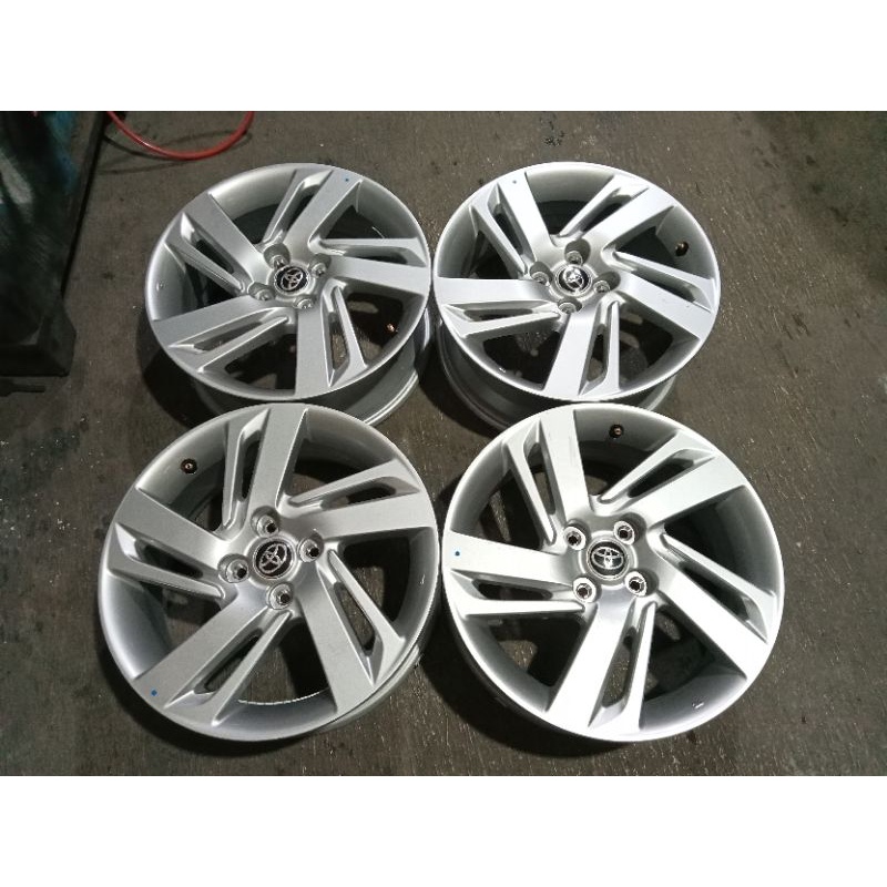 Jual pelek mobil bekas Raize ring 16 pcd 4x100 lebar 6 et 40 | Shopee ...