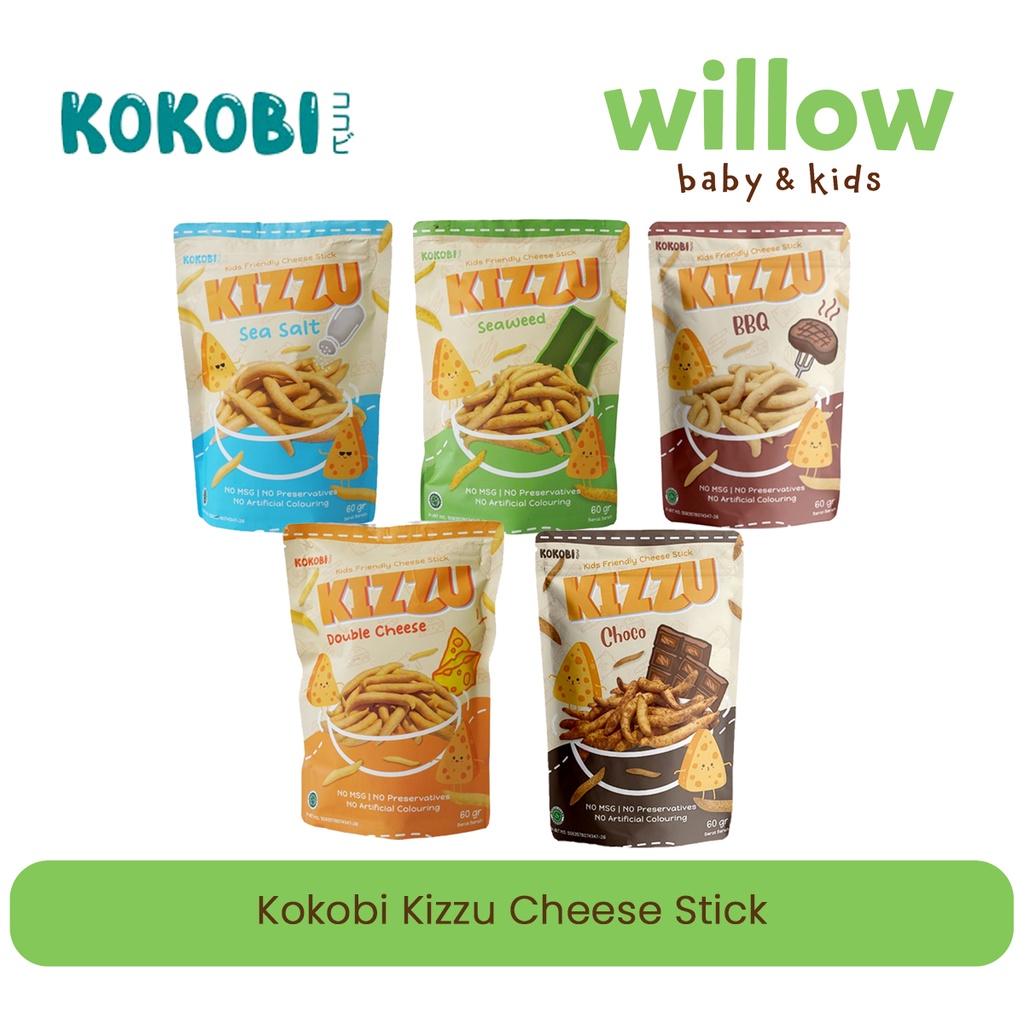 Jual Snack Instant - Kokobi Kizzu Cheese Stick 60Gr | Shopee Indonesia