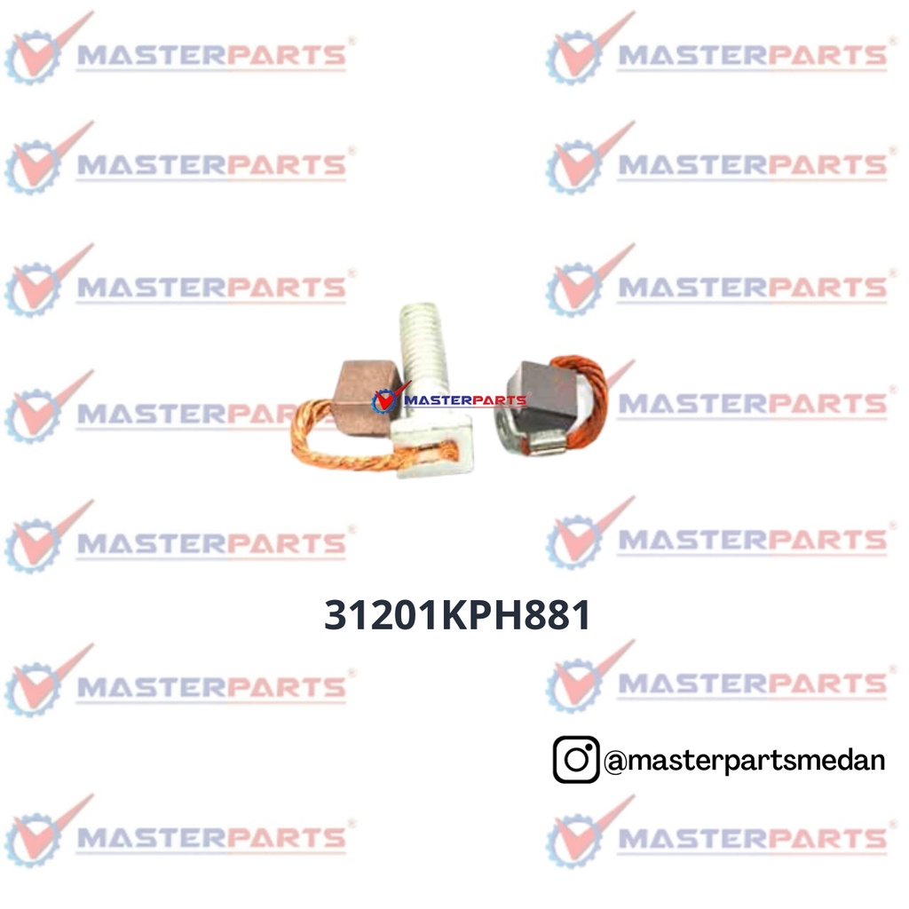 Jual Brush Terminal Set (Areng Stater)- Kharisma, Supra X 125 & Supra X ...